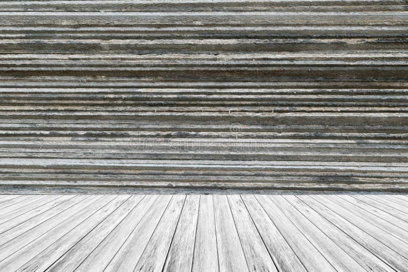 Wood Terrace and Wall Texture Stock Photo - Image of contemporary ...