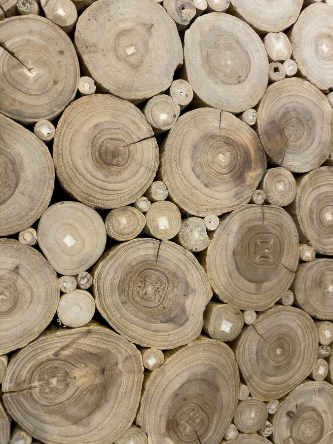 Wood Texture Background with Both Small and Large Round Shape Stock ...