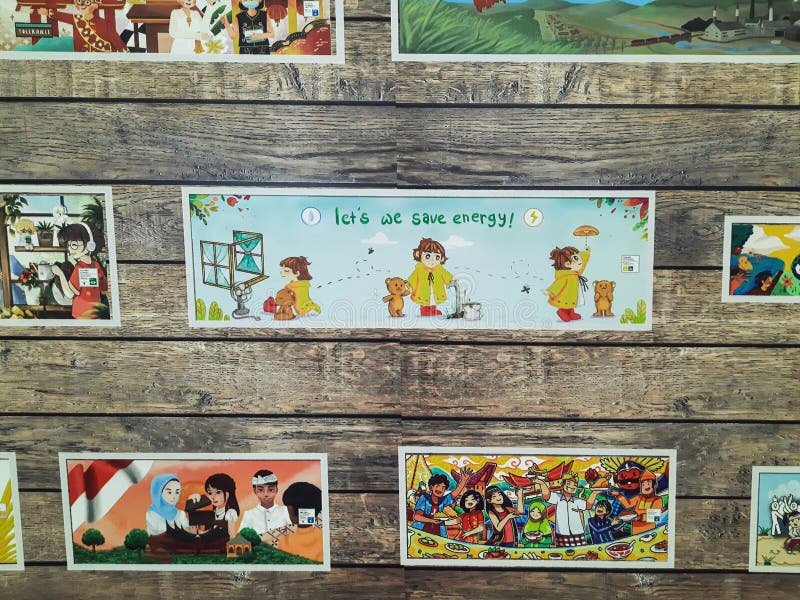 Wood Texture Background with Rectangle Cartoon Illustration Editorial ...