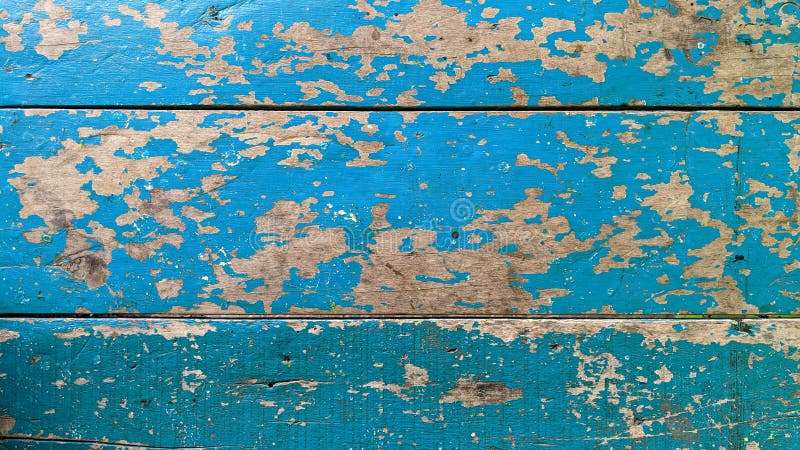 Wood Texture with Blue Paint. Peeling Blue Wood Paint Texture Stock ...