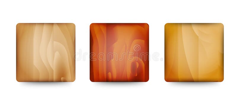 The wood texture button stock vector. Illustration of glossy - 35306765