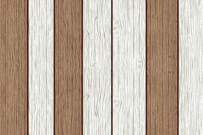 Wood Texture Design Featuring Brown and White Planks Aligned Vertically ...