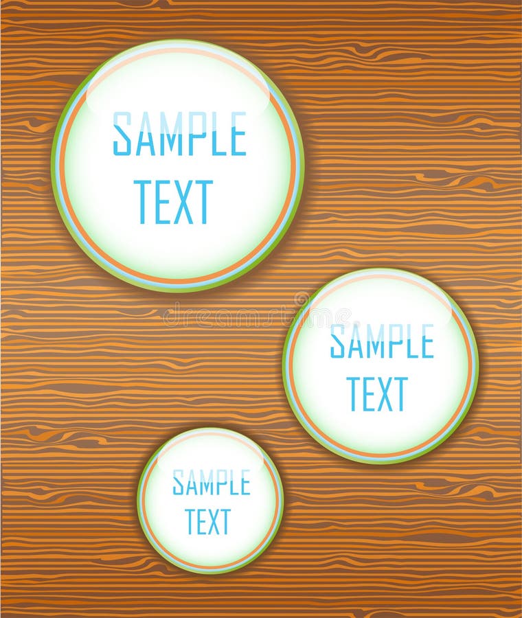 Wood texture with layout. stock vector. Illustration of template - 61413453