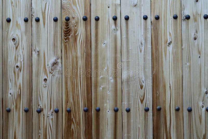 Wooden Surface with Natural Patterning Rivets Stock Photo - Image of ...