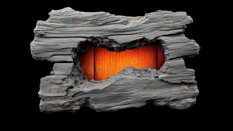 Wood Texture with Rough Edges and Warm Light Shining through the Gaps ...