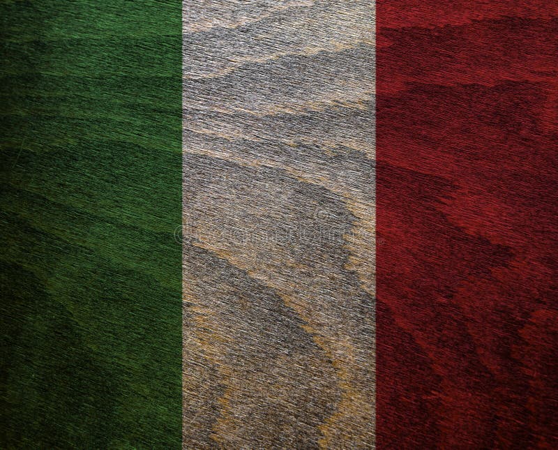 Wood Textured Flag - Italy stock image. Image of defend - 82834961
