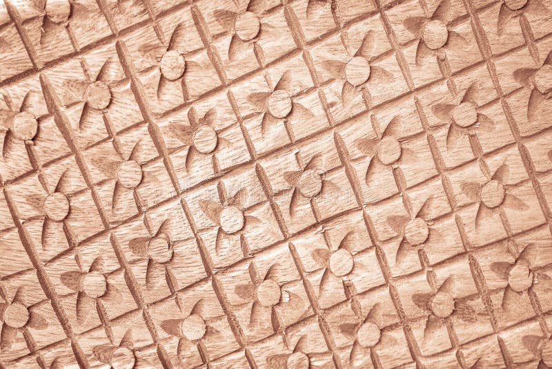 Wood Thai Pattern Handmade Wood Carvings and Different Colors on Wood ...