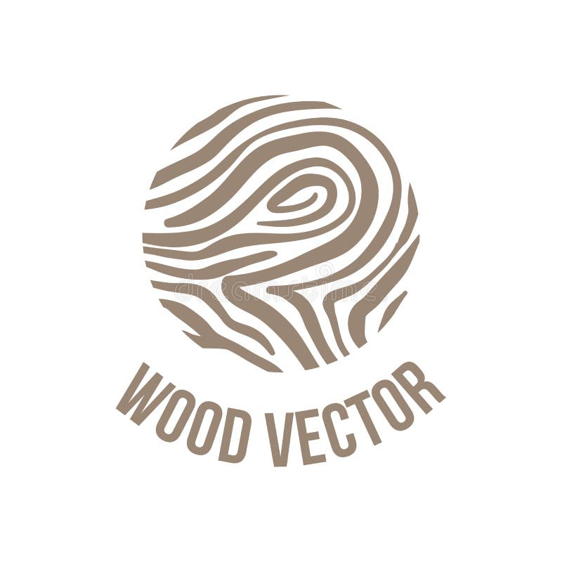 Wood and Timber Texture Symbol Stock Illustration - Illustration of ...