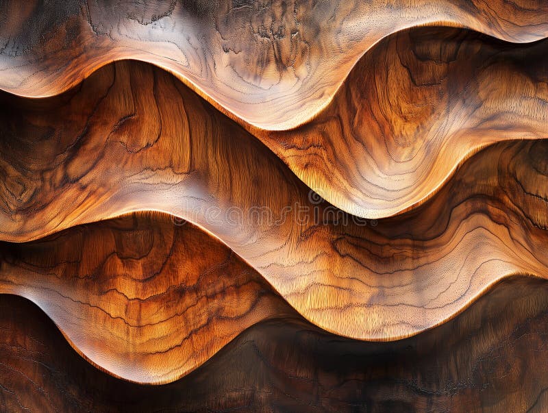 Wood, a Timeless and Versatile Material, Generative AI Illusions Stock ...