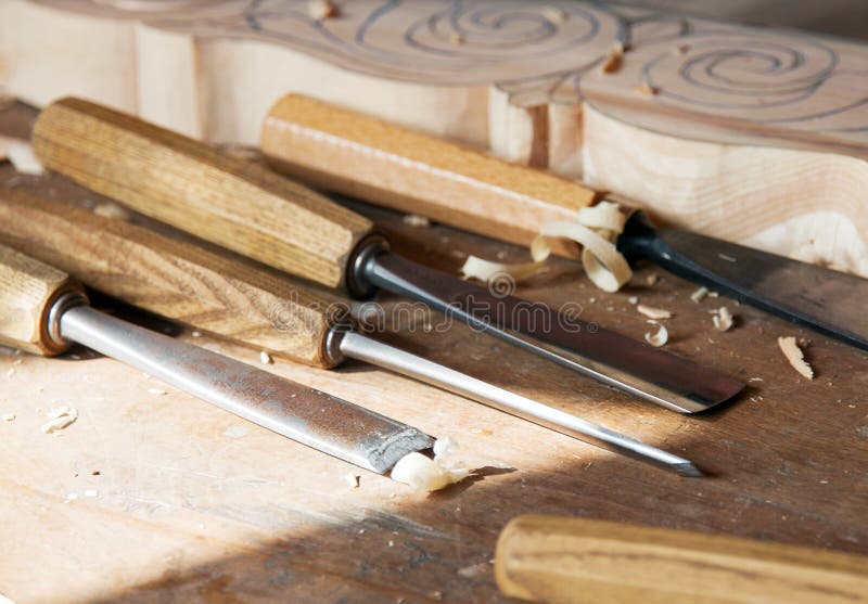Wood tools stock image. Image of industry, timber, handcraft - 32754901