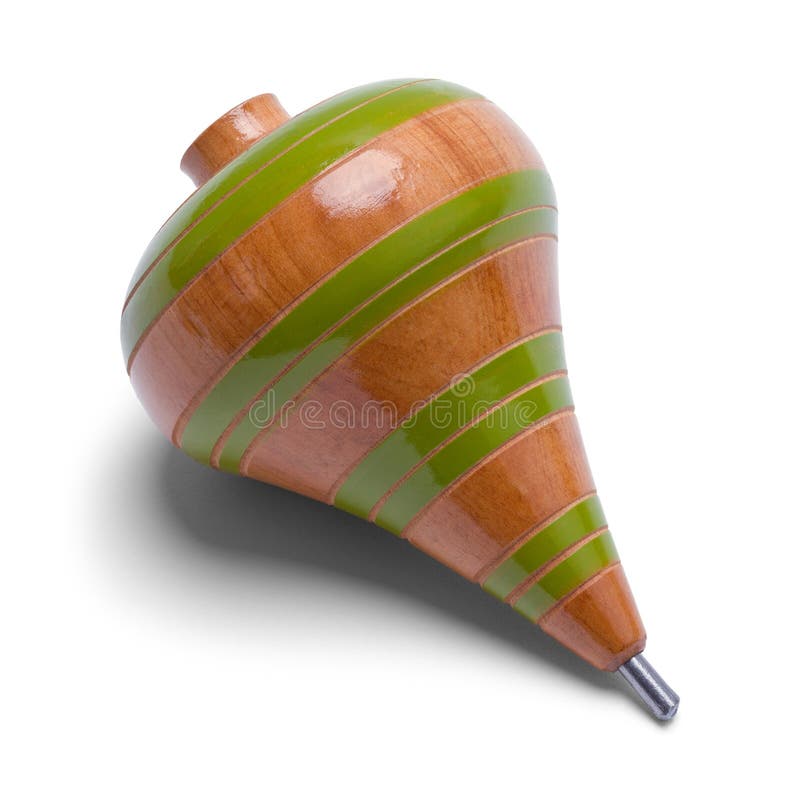 Wood Top stock photo. Image of turn, spinning, isolated - 177636208