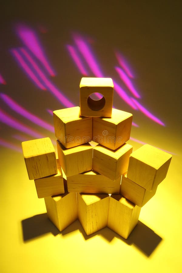 Wood toy blocks stock photo. Image of unprocessed, perspective - 40950158
