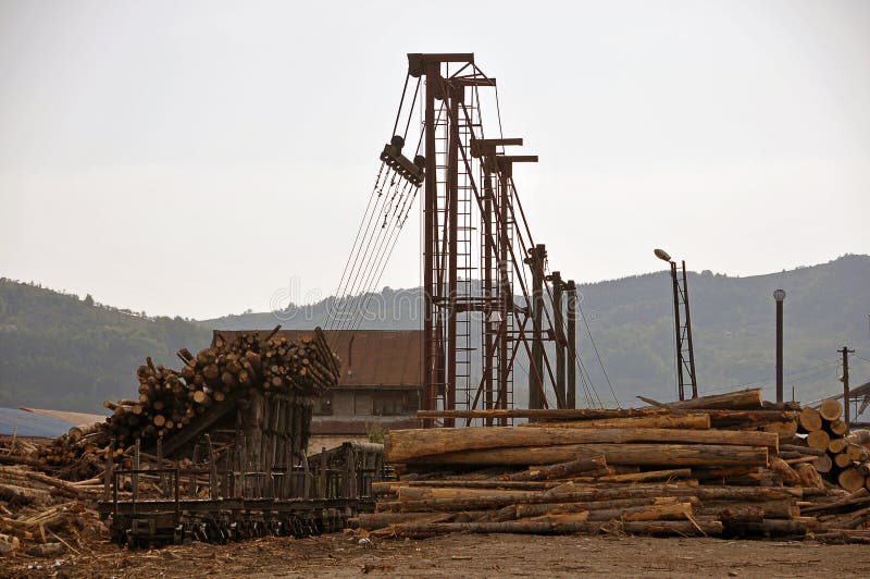 183 Loading Timber Train Stock Photos - Free & Royalty-Free Stock ...