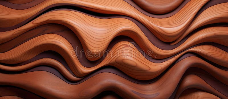 Wood Veneer Pattern Wavy Texture Abstract Stock Photo - Image of ...