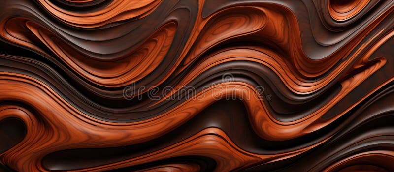 Wood Veneer Pattern Wavy Texture Abstract Stock Photo - Image of panel ...