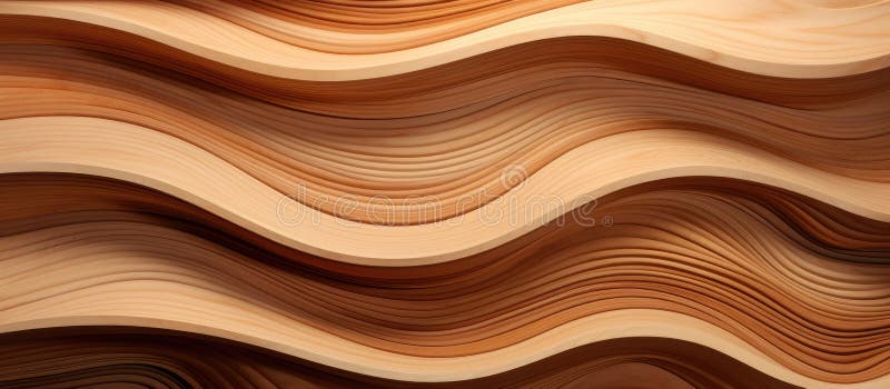 Wood Veneer Pattern Wavy Texture Abstract Stock Photo - Image of ...