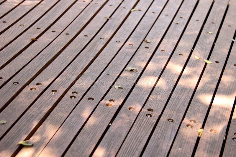 Wood walkway in the garden stock photo. Image of summer - 173923620