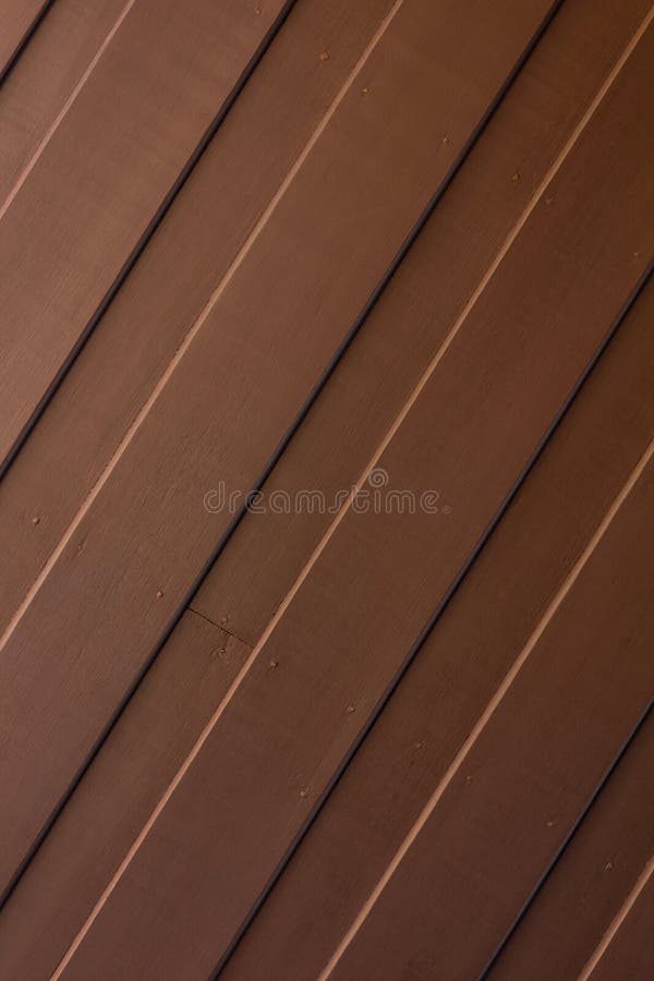 Wood Wall Background Big Bar, Brown Paint in Diagonal Line Pattern ...