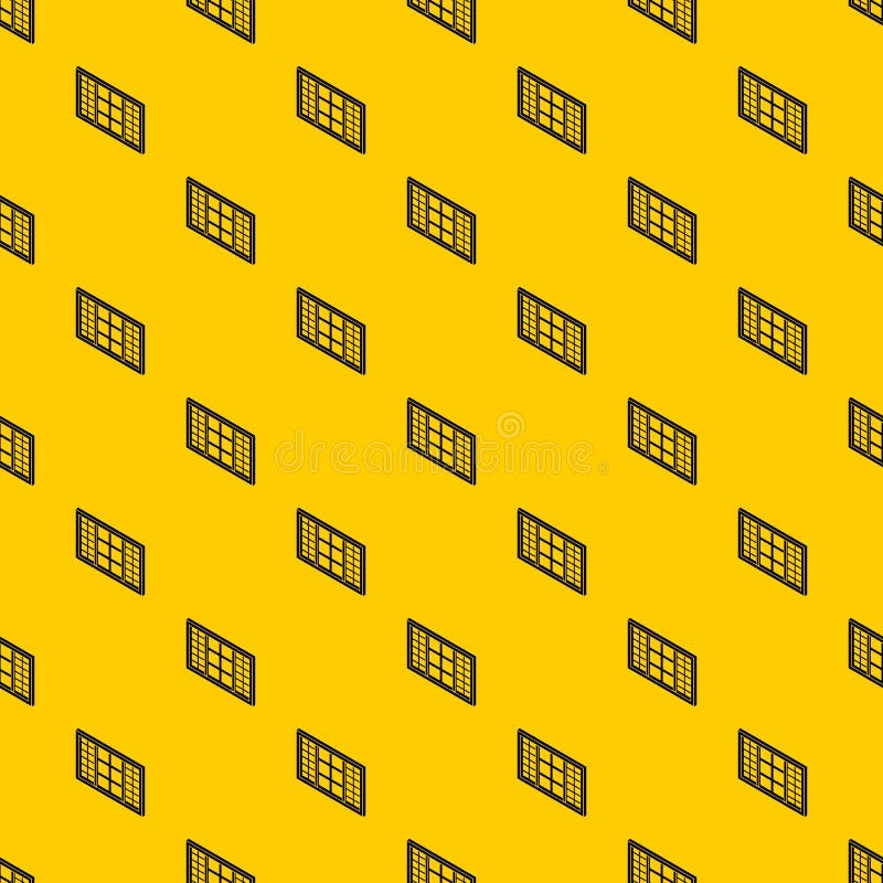 Wood Window Frame Pattern Vector Stock Vector - Illustration of ...