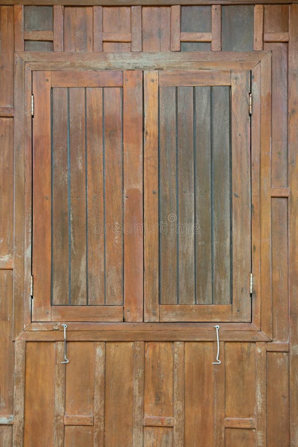 Wood Window and Wall, Construction of Home Stock Image - Image of ...