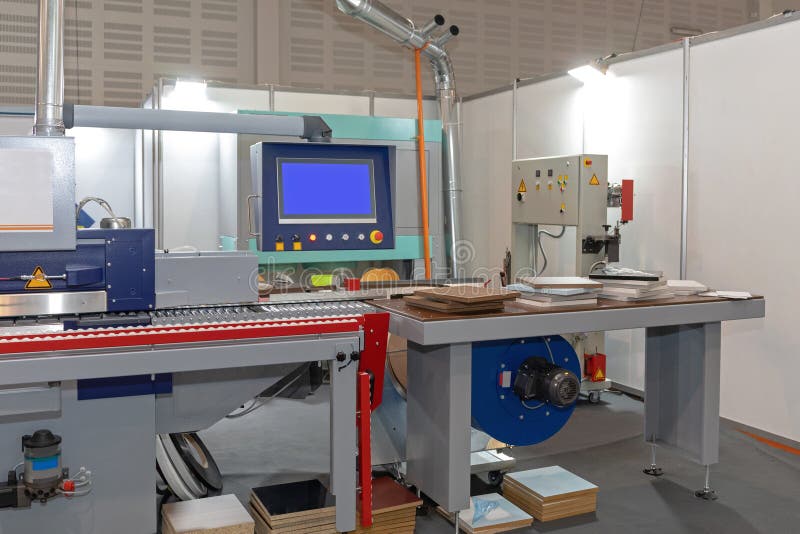 Wood Work Shop stock photo. Image of work, automated - 206498134