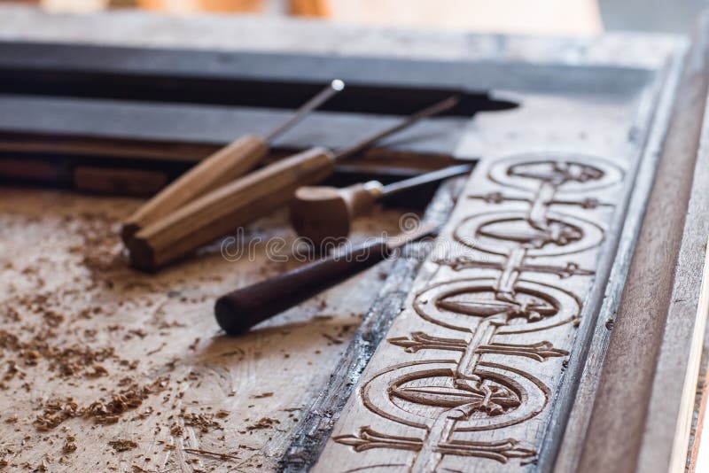 Working with wood process stock photo. Image of closeup - 137321978