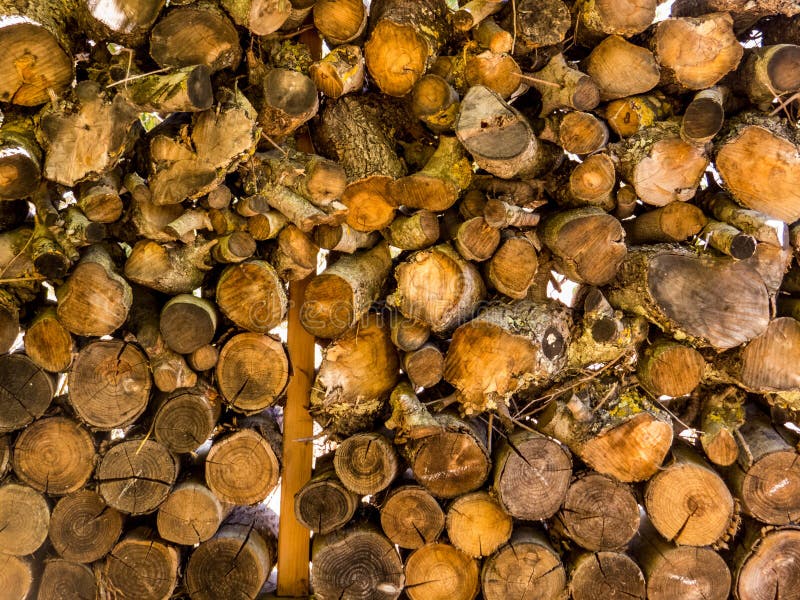 Stack of wood stock photo. Image of firewood, outside - 76539604