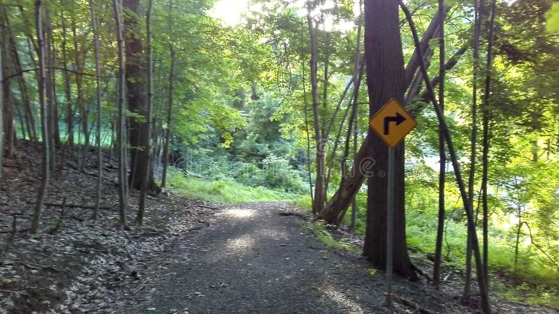 Right turn path stock photo. Image of stock, rural, forward - 27699132