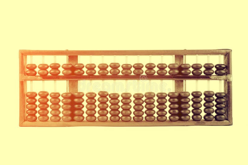 Wooden abacus beads stock photo. Image of calculation - 58468554