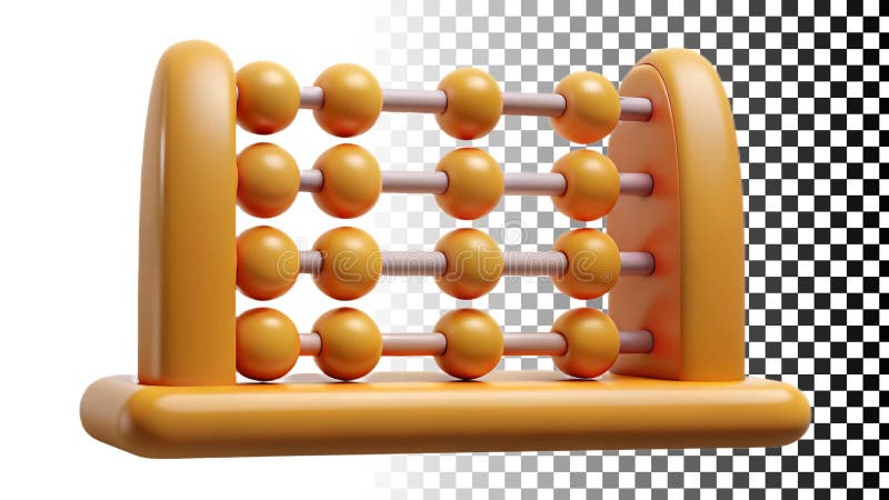 Wooden Abacus for Math Education and Counting Tool Png Transparent ...