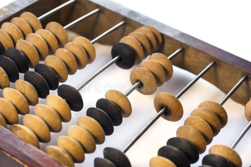 Vintage abacus stock image. Image of antique, abac, vintage - 12641171
