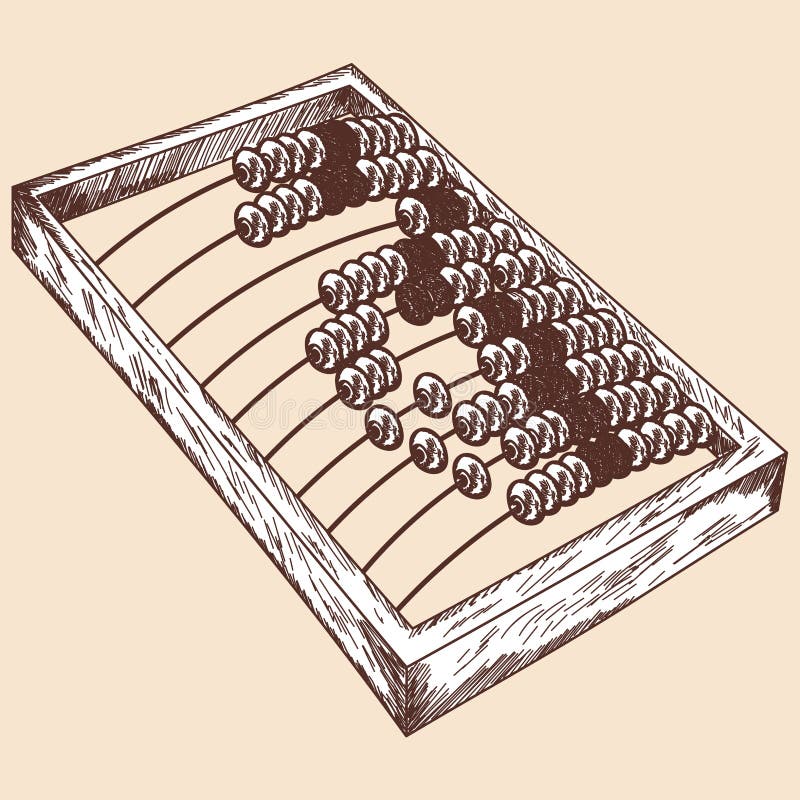 Wooden abacus sketch stock vector. Illustration of drawing - 41932596 Wooden abacus sketch stock vector. Illustration of drawing - 41932596