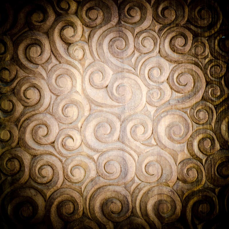 Wooden Abstract Swirls Pattern,texture Background Stock Image - Image ...