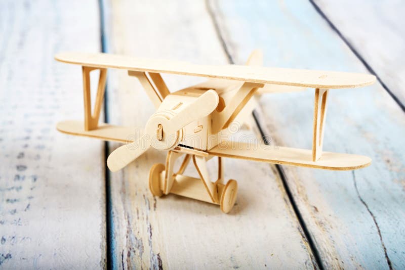 Wooden airplane mode stock image. Image of view, traditional - 94014177