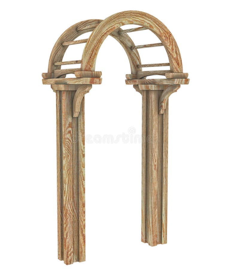 Fantasy arch stock illustration. Illustration of bricks - 40206740