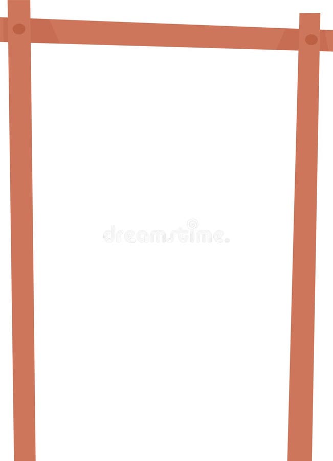Wooden Arch Structure stock vector. Illustration of structure - 289324354