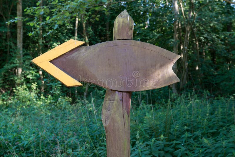 Wooden arrow pointing left stock photo. Image of arrow - 78726826
