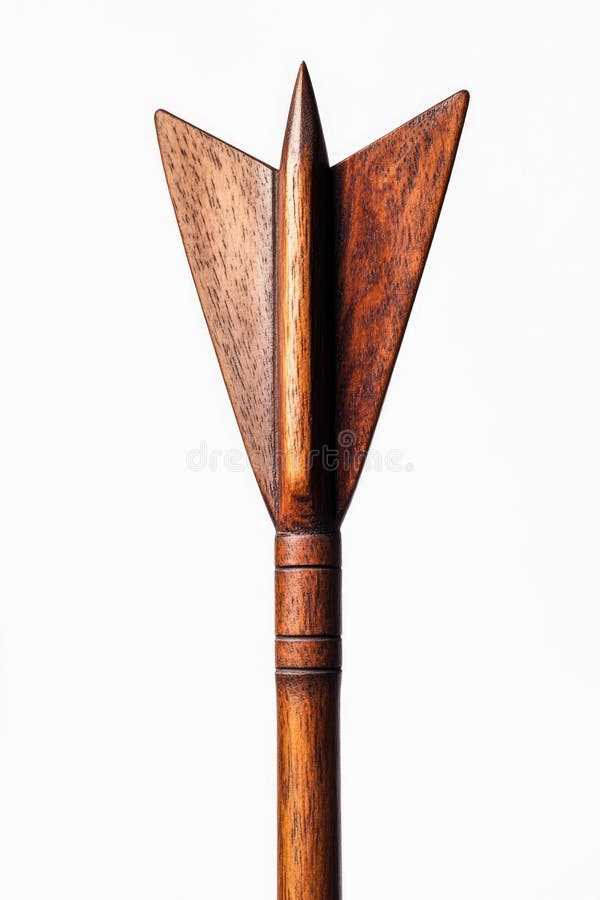 Wooden Arrow Pointing To the Right Stock Photo - Image of color ...