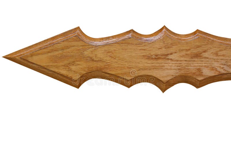 Wooden Arrows for the Label Stock Image - Image of trees, wood: 19099079