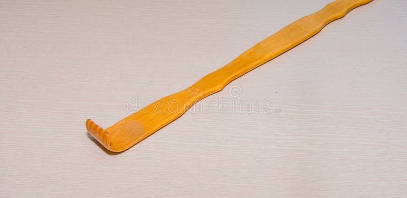 Wooden back scratch device stock photo. Image of asian - 168661606
