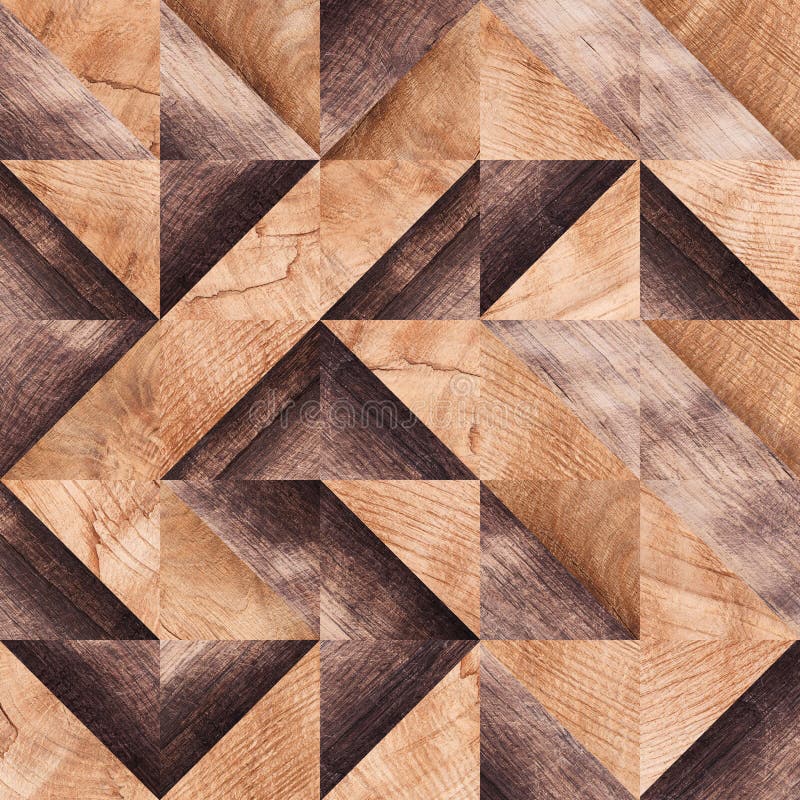 Wooden Background, Squares Abstract Pattern Stock Image - Image of ...