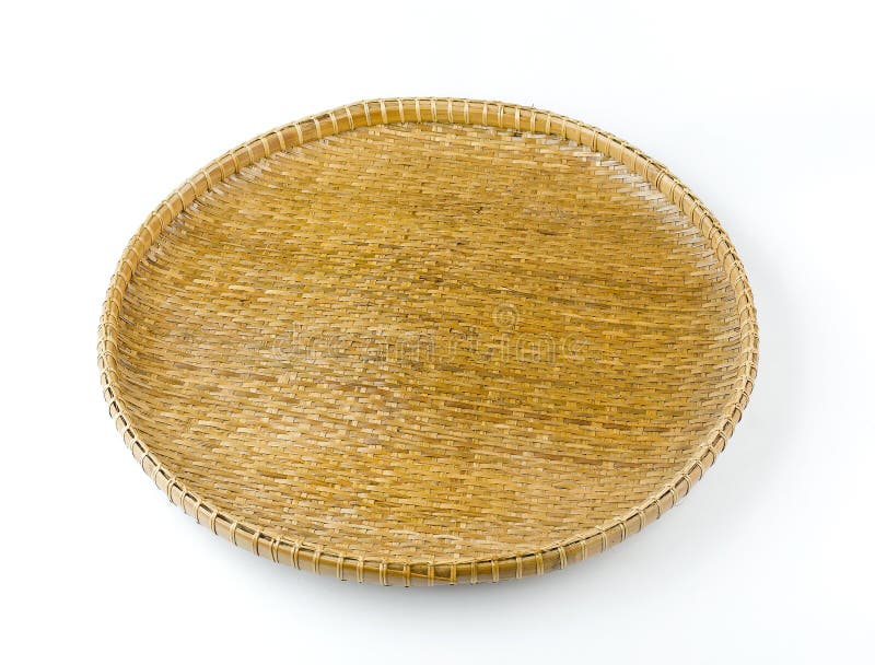Wooden Bamboo tray stock image. Image of pattern, brown - 21589503