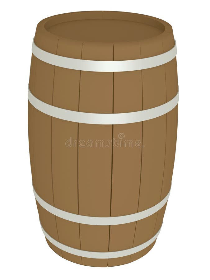 Wooden Barrel Picture. Image: 7022915