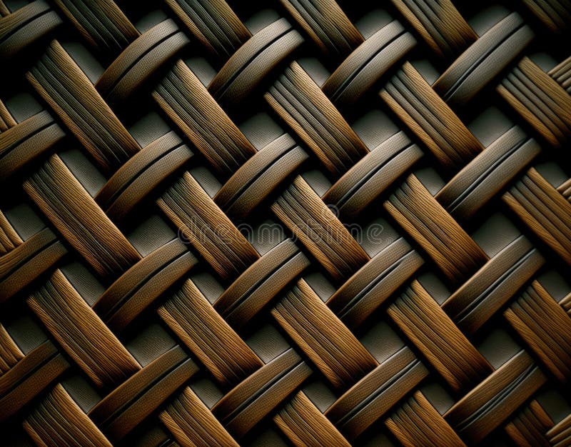 A Wooden Basketweave Texture Pattern Background. Created with ...