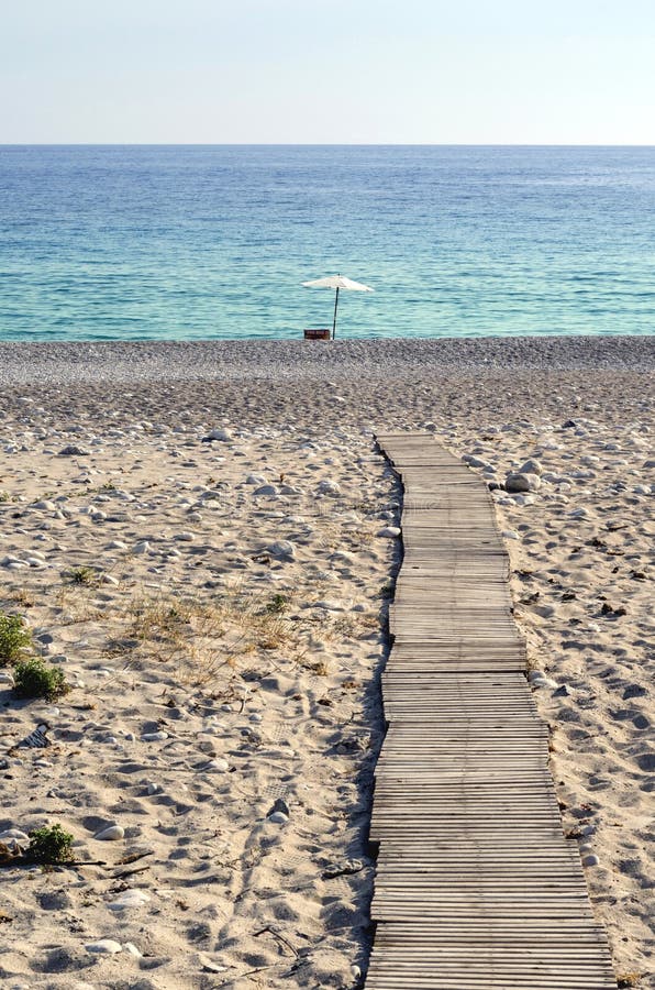 Wooden beach pathway stock photo. Image of shore, path - 33317522