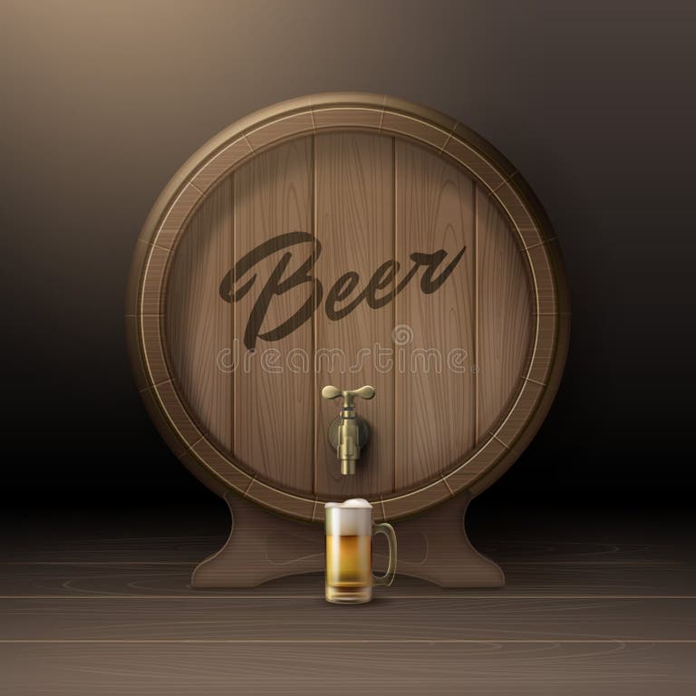 Wooden Beer Barrel Stock Illustrations 19 693 Wooden Beer Barrel