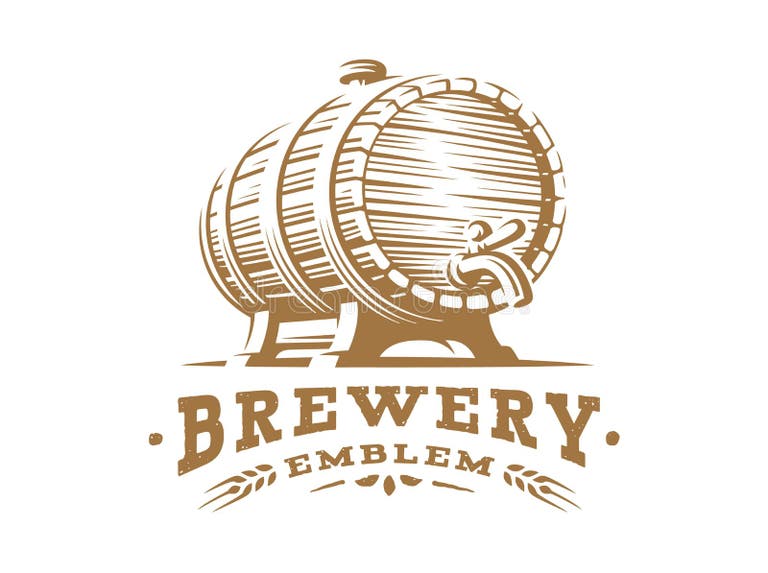 Beer Barrel Logo Stock Illustrations 8 388 Beer Barrel Logo Stock