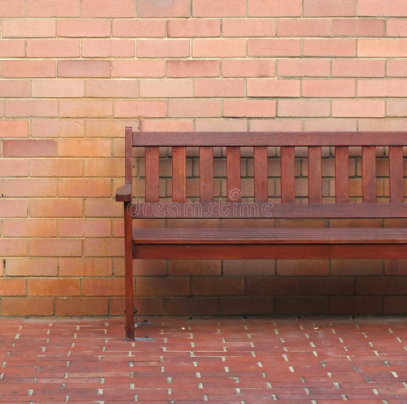 A wooden bench stock image. Image of seat, furniture, background - 2029601