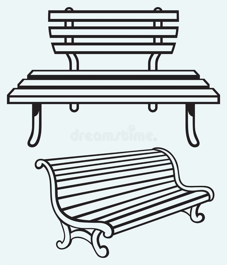 Stencil Bench Against the Backdrop of a Starry Night Sky Design for ...