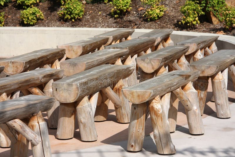 Wooden bench stock photo. Image of outdoor, outside, chairs - 34355978